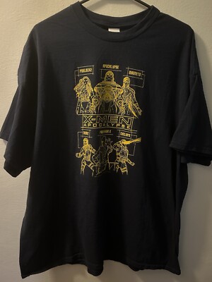 Marvel X-Men Apocalypse Graphic T-Shirt Men Size 2XL Blue Cyclops Beast ...