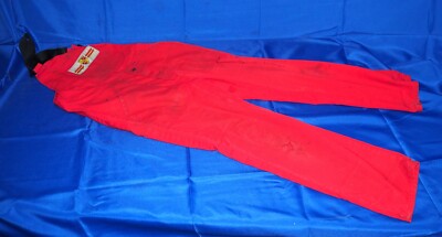 Vintage 1970s Factory Porsche Work Shop Inspector Overalls Burgundy Red ...