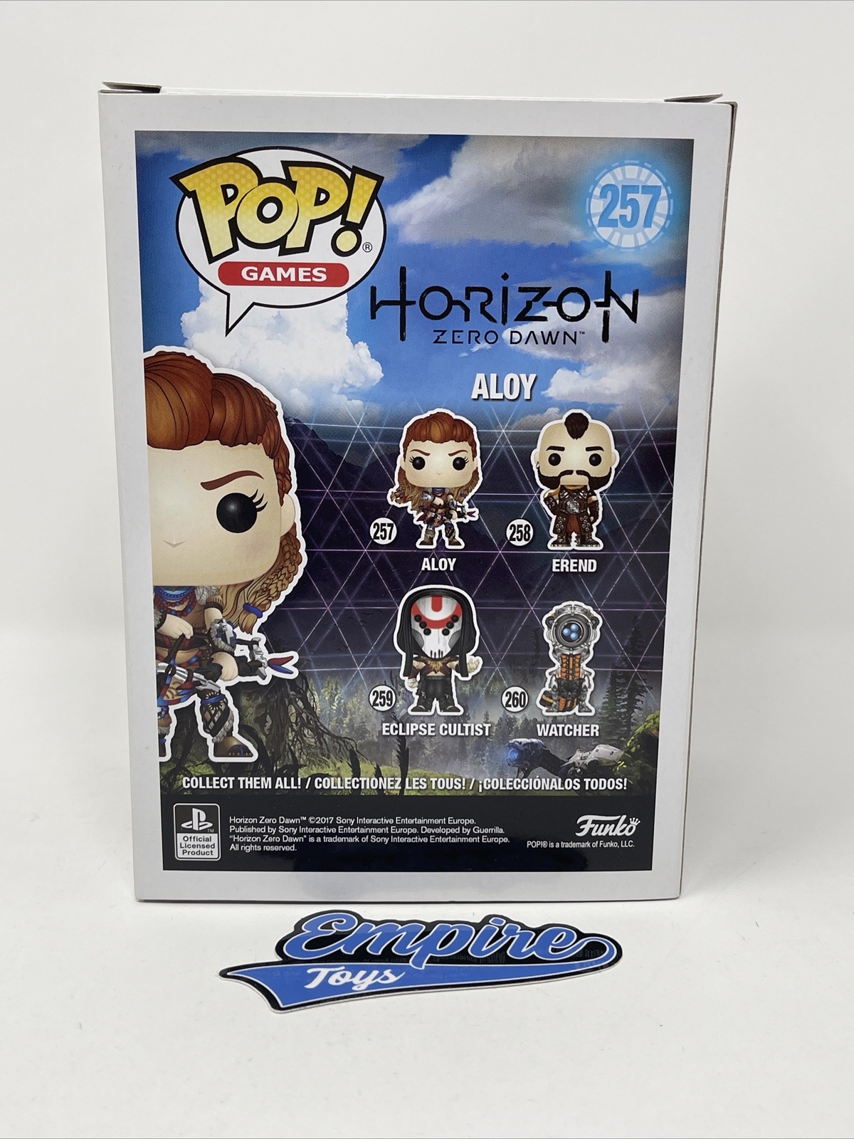 Funko Pop! Vinyl: Horizon Zero Dawn - Aloy #257 for sale online | eBay