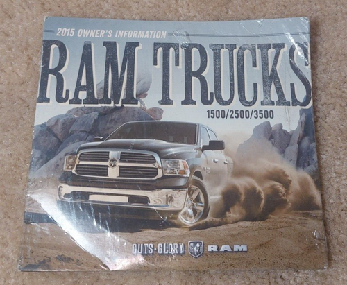 2015 DODGE RAM TRUCKS 1500/2500/3500 OWNER'S MANUEL DVD | eBay