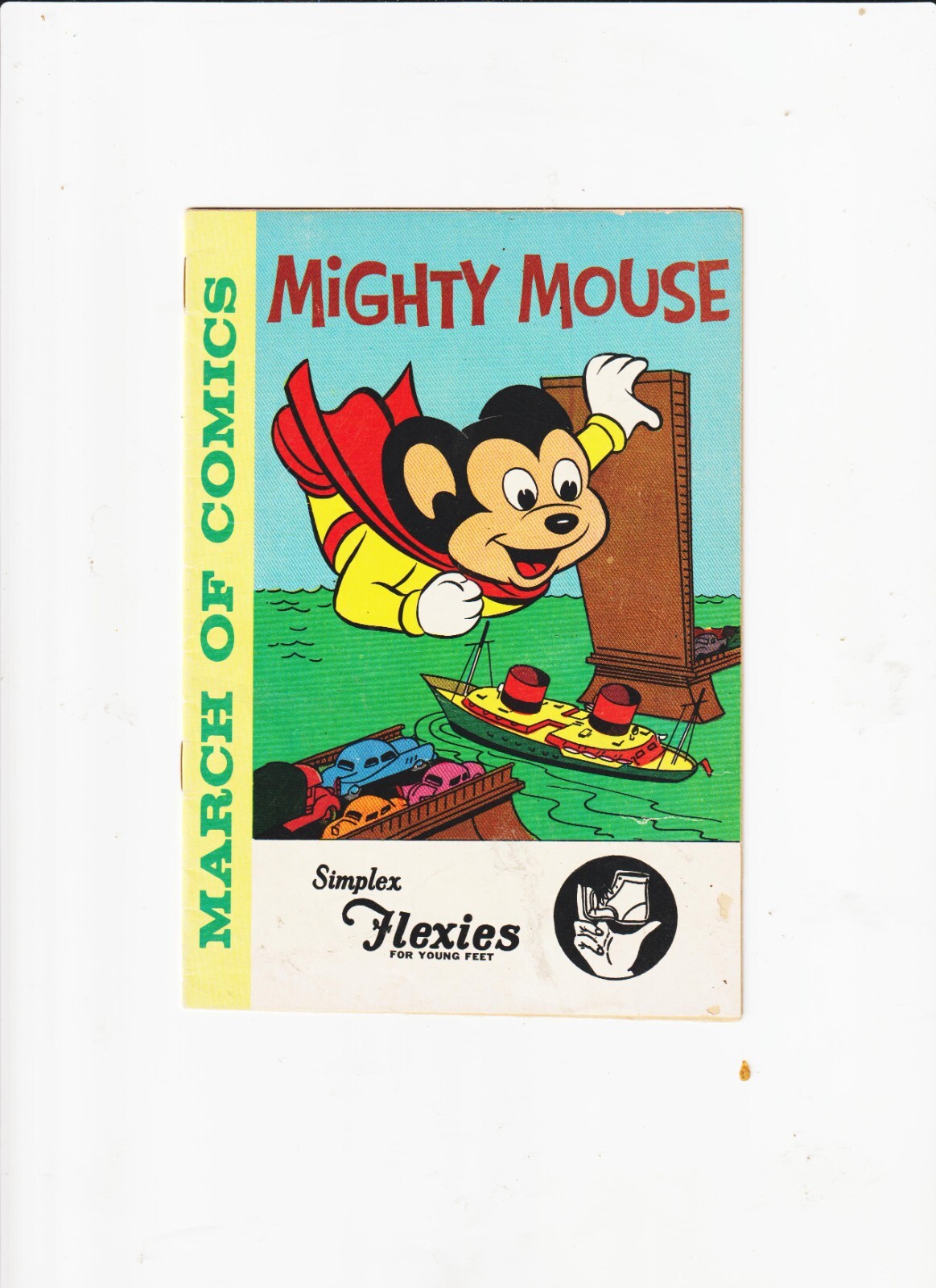 MIGHTY MOUSE Comic Book 1960 March of Comics #205 CARTOON COMIC ...