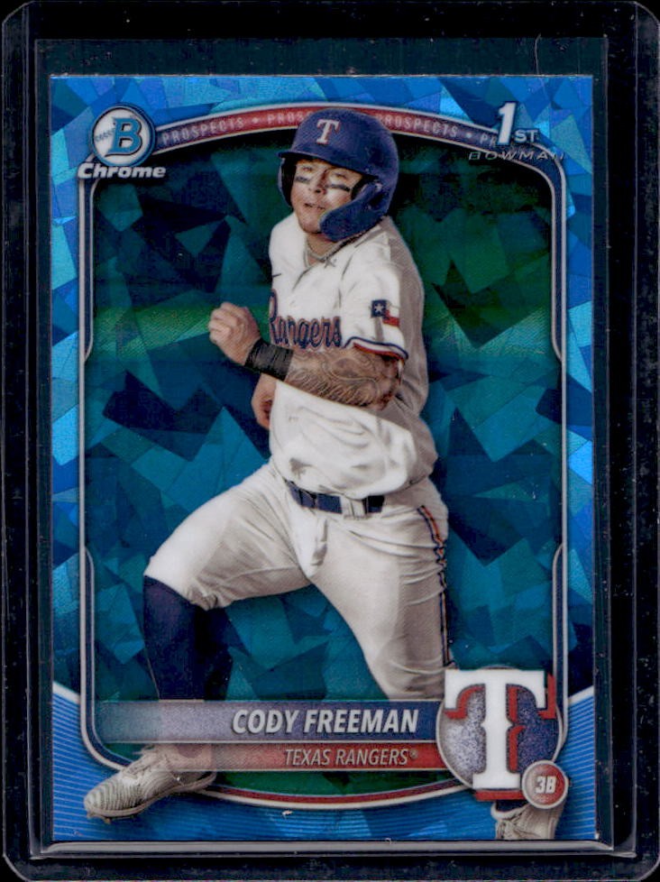 Cody Freeman 2025 Bowman Sapphire Edition #BCP-112 Chrome Prospects ...