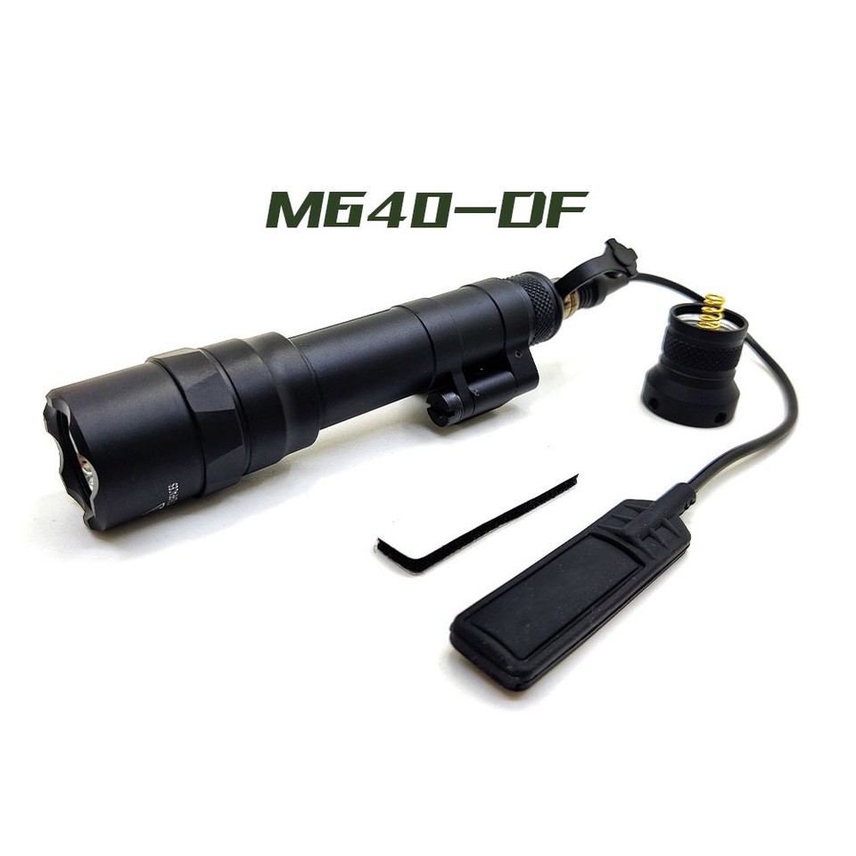 M340C M640DF Rifle flashlight with Remote Switch / Offset Mount Fits ...