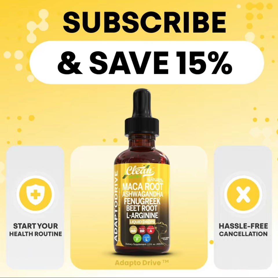 Organic Maca Root Liquid Drops with Ashwagandha,Fenugreek,Beet Root and ...
