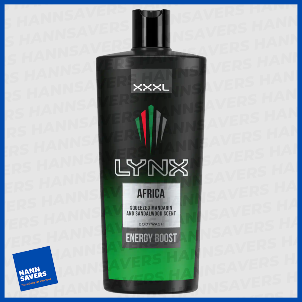 XXXL Lynx Africa Energy Boost Bodywash 700ml NEW UK 8710847964794| eBay