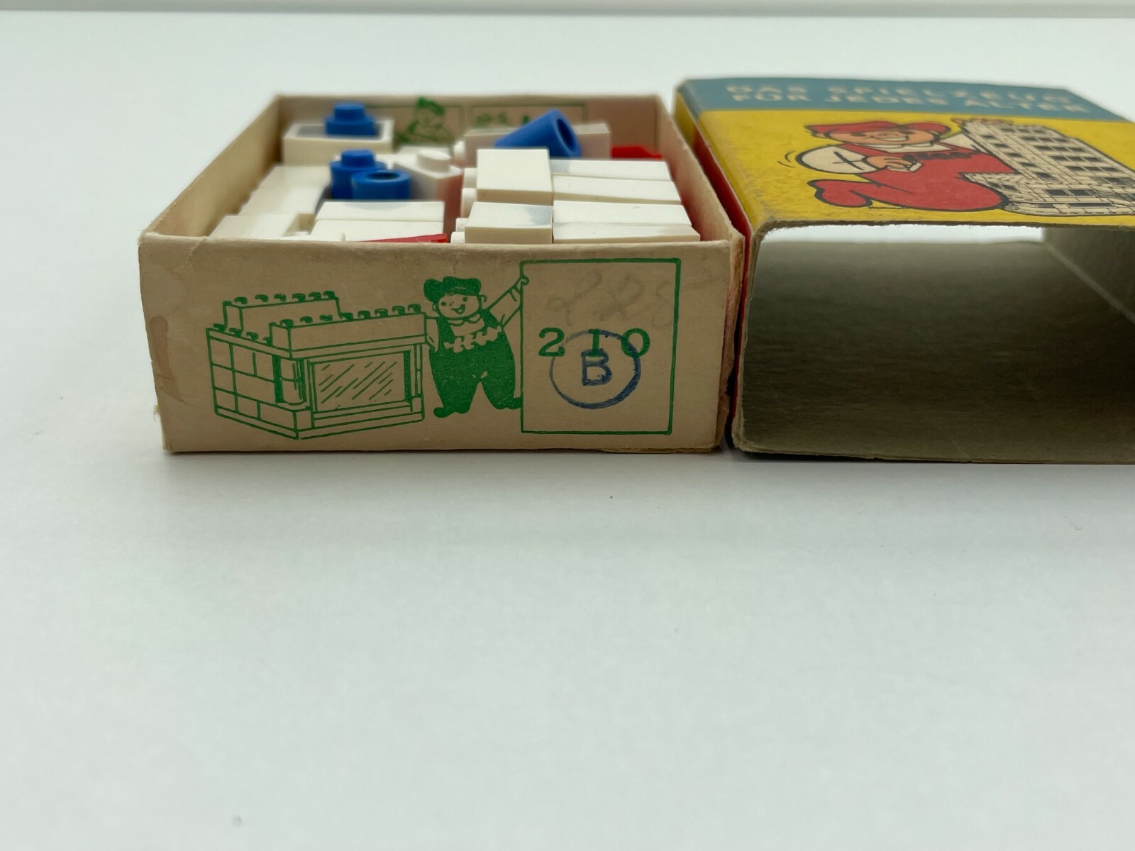 LEGO® 50er 50Jahre Mursten BOX Vintage OVP ORIGIN NR 210 Small Store ...