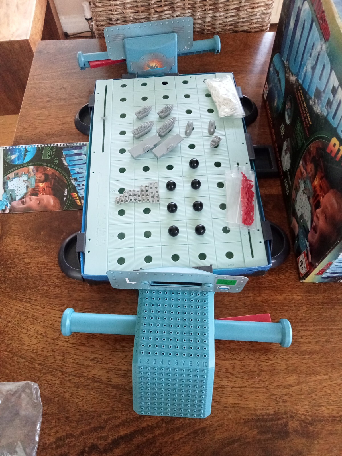 Battleship Torpedo Attack Board Game 2007 MB 100 Complete With ...