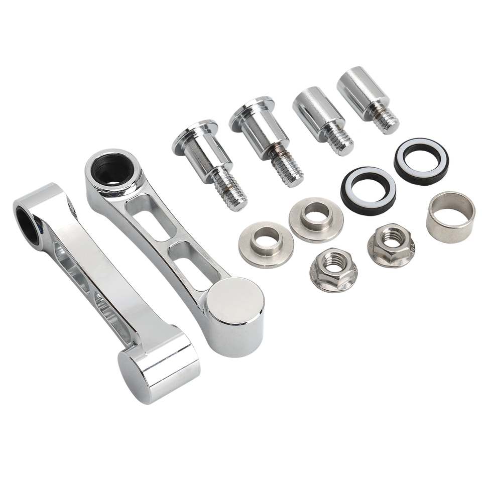 1 Chrome For Harley Front Fender Mount Kit Softail Springer FXSTS 1993 ...