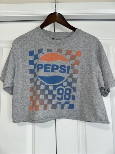 Pepsi 98 Logo Cropped T Shirt S | eBay