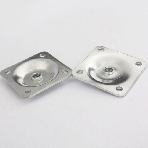 1SET Table Leg Furniture Hardware Mounting Plate Sofa Legs Plates Foot ...