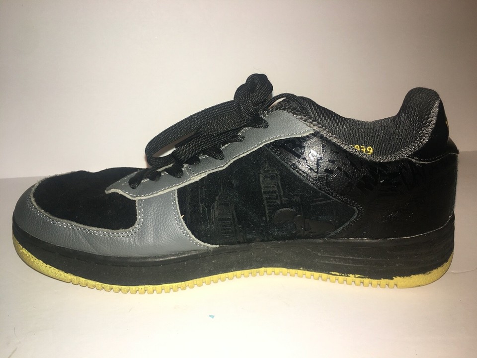 DC COMICS BATMAN DARK KNIGHT SHOES BRUCE WAYNE COLLECTIBLE AF1 SNEAKERS ...