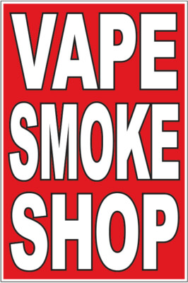 24x36 VAPE SMOKE SHOP Poster Retail Business Store Window POP Sign rb ...