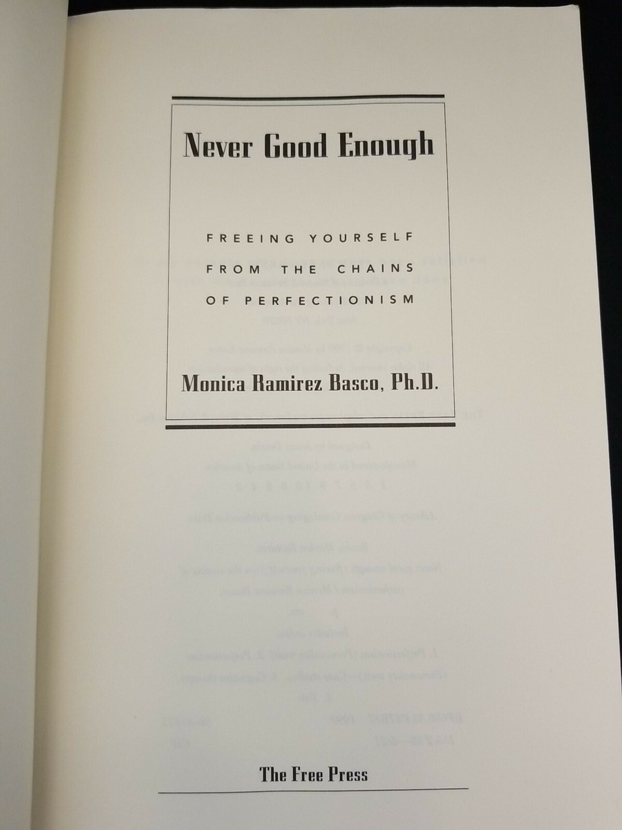 Never Good Enough Book By Monica Ramirez Basco Nigdy Nie Jestem Dość