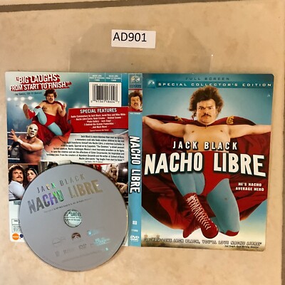 Nacho Libre (DVD, 2006, Special Edition/ Full Screen) No Case No ...