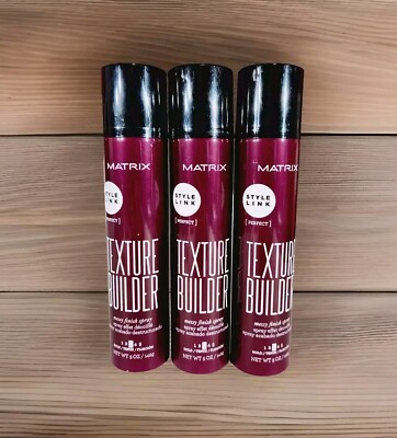 Matrix Texture Builder Style Link Messy Finish Spray for Hair 5oz Lot ...