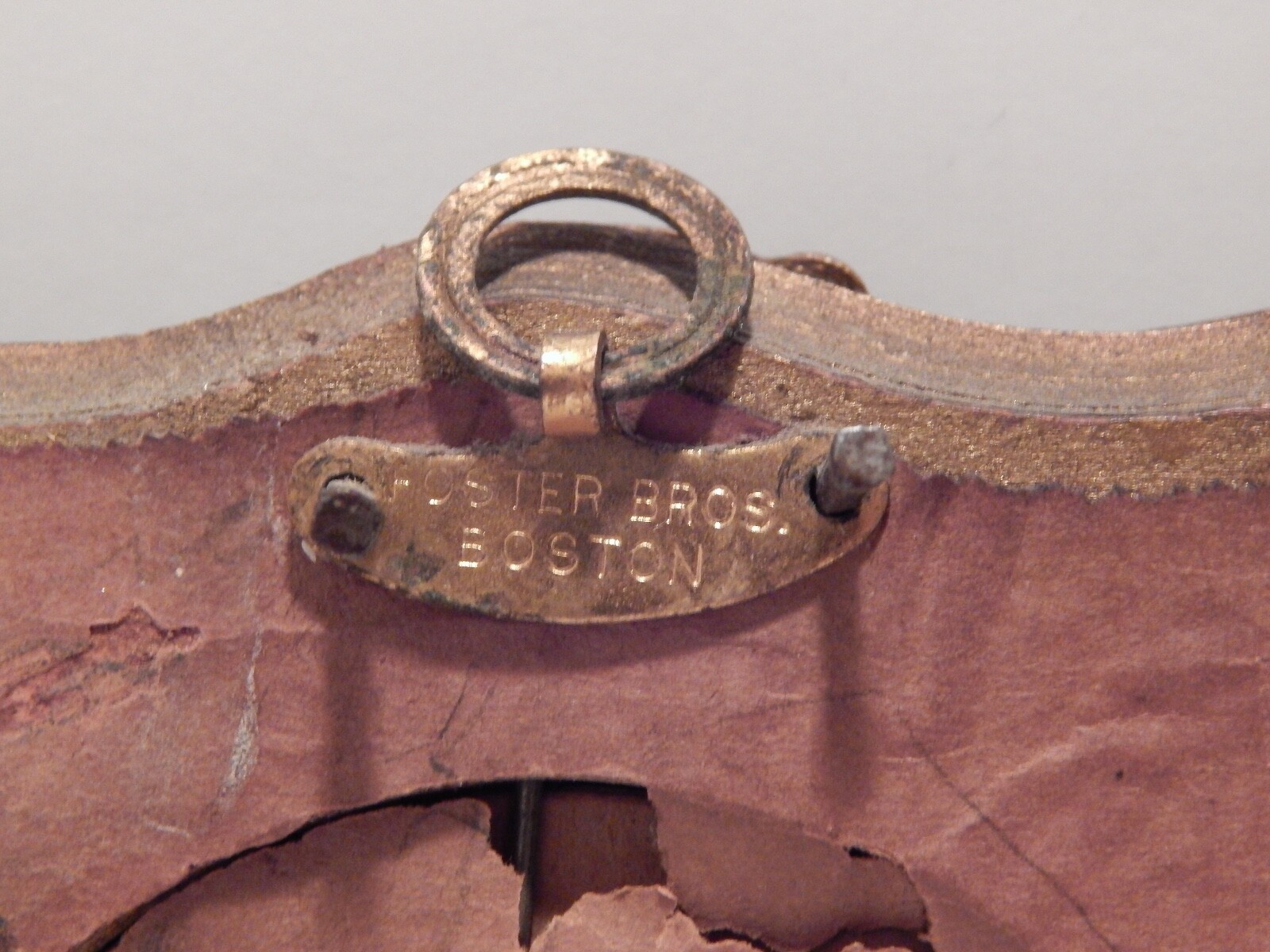 Pair of FOSTER BROS. BOSTON Gilded Wood Picture Frames, Handmade, EXC ...