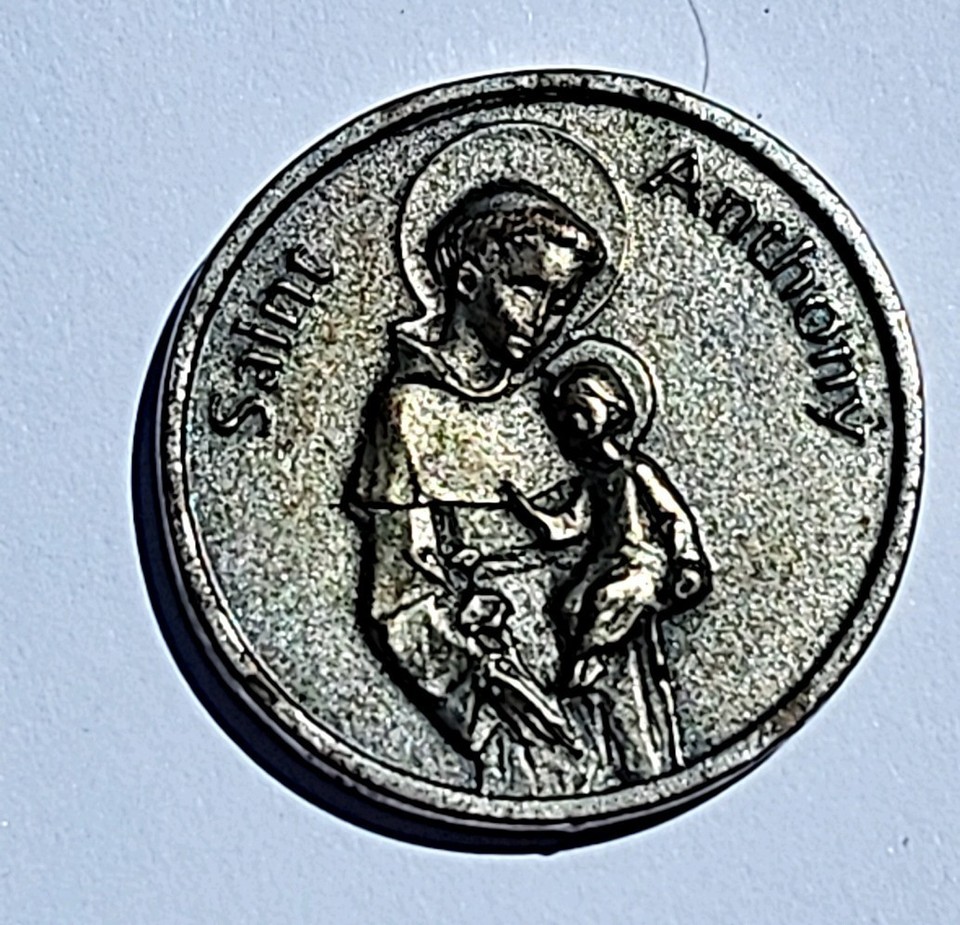 St Anthony Pocket Token- Saint of Hope Miracles and Lost Articles ...