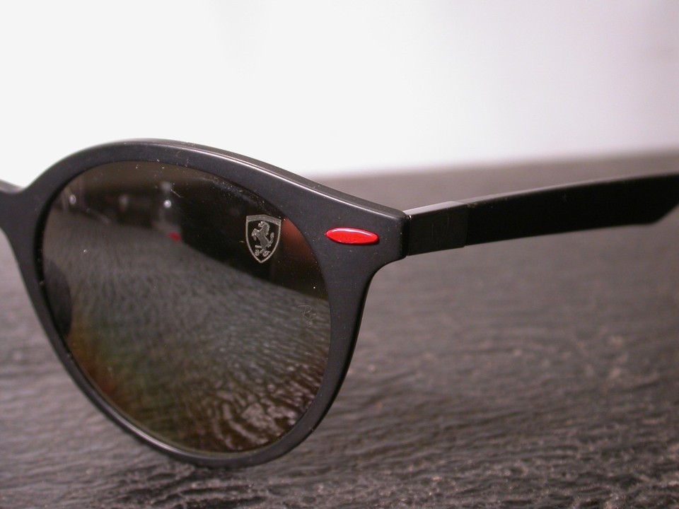 Ray Ban Ferrari Red Lite Force Sunglasses Shades Italy Repair | eBay