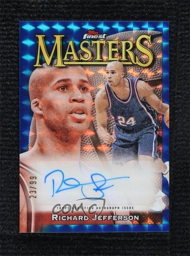 2023 Topps Finest Masters Blue Geometric Refractor 23/99 Richard ...