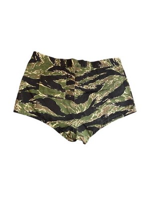 Vintage Tru-Spec UDT Seal Team Tiger Stripes Swimmer Shorts - Size 40 ...