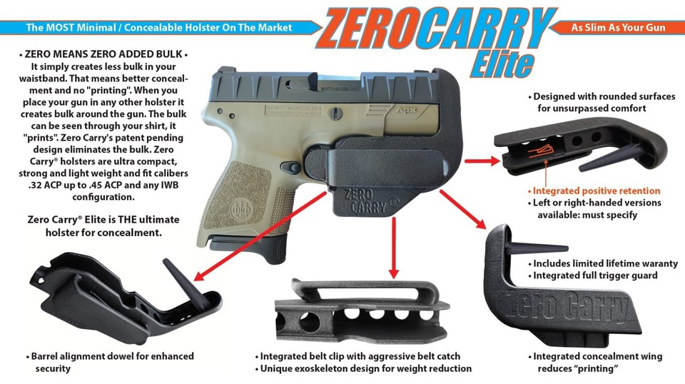 NEW S&W CSX 9 Zero Carry Elite In Waistband Holster for concealed carry ...