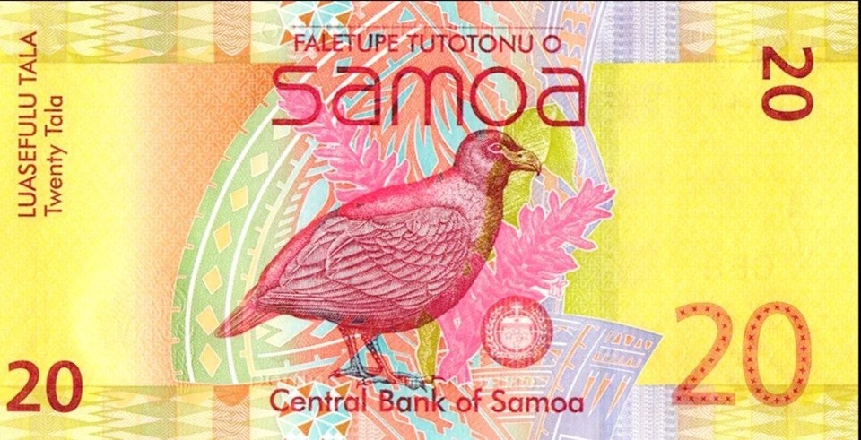 Samoa 20 Tala ND 2017 UNC Banknote. Samoan Tala Currency Bill | eBay