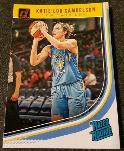 2019-20 PANINI DONRUSS WNBA #98 RATED ROOKIES KATIE LOU SAMUELSON ...