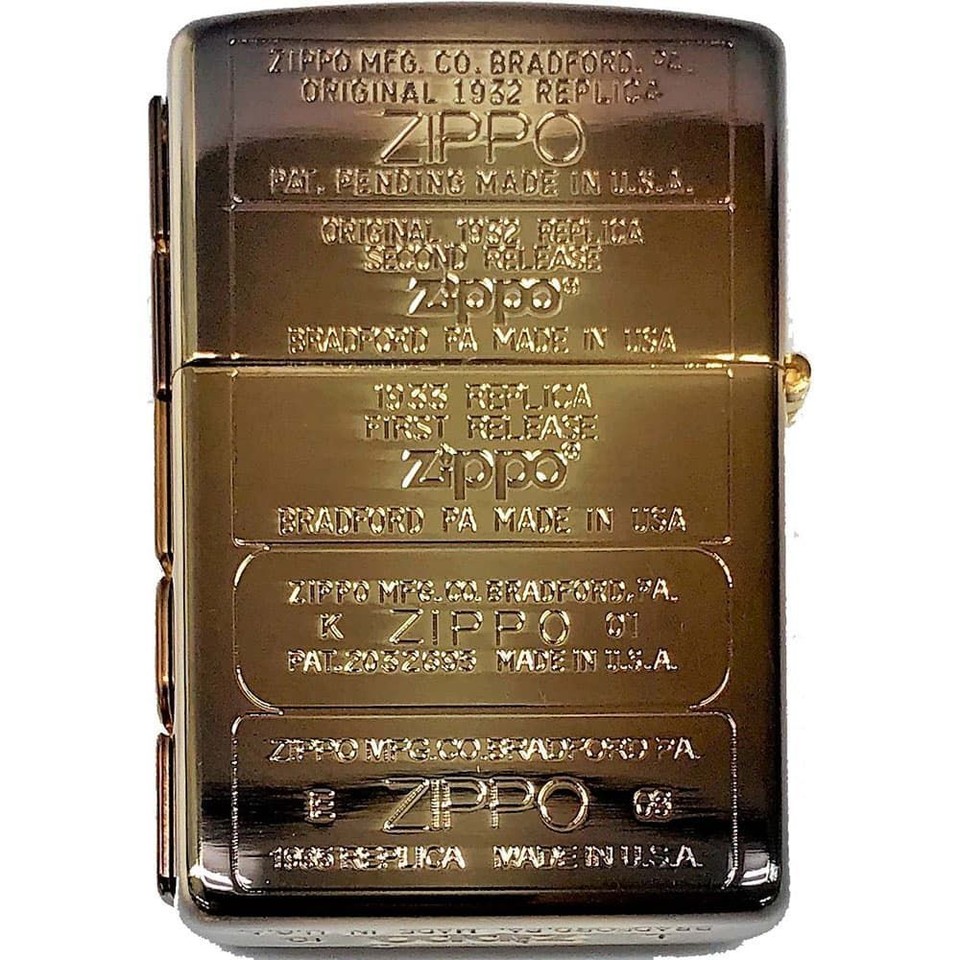 Zippo Bottom Design Side Metal double-sided processing Lighter | eBay UK