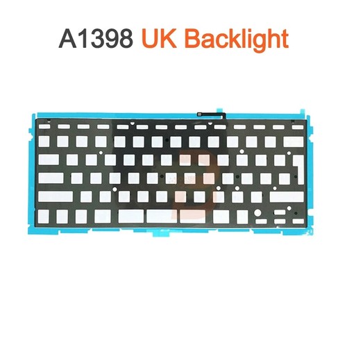New For Macbook Pro Retina 15" A1398 UK Keyboard Backlight 2012 2013 ...