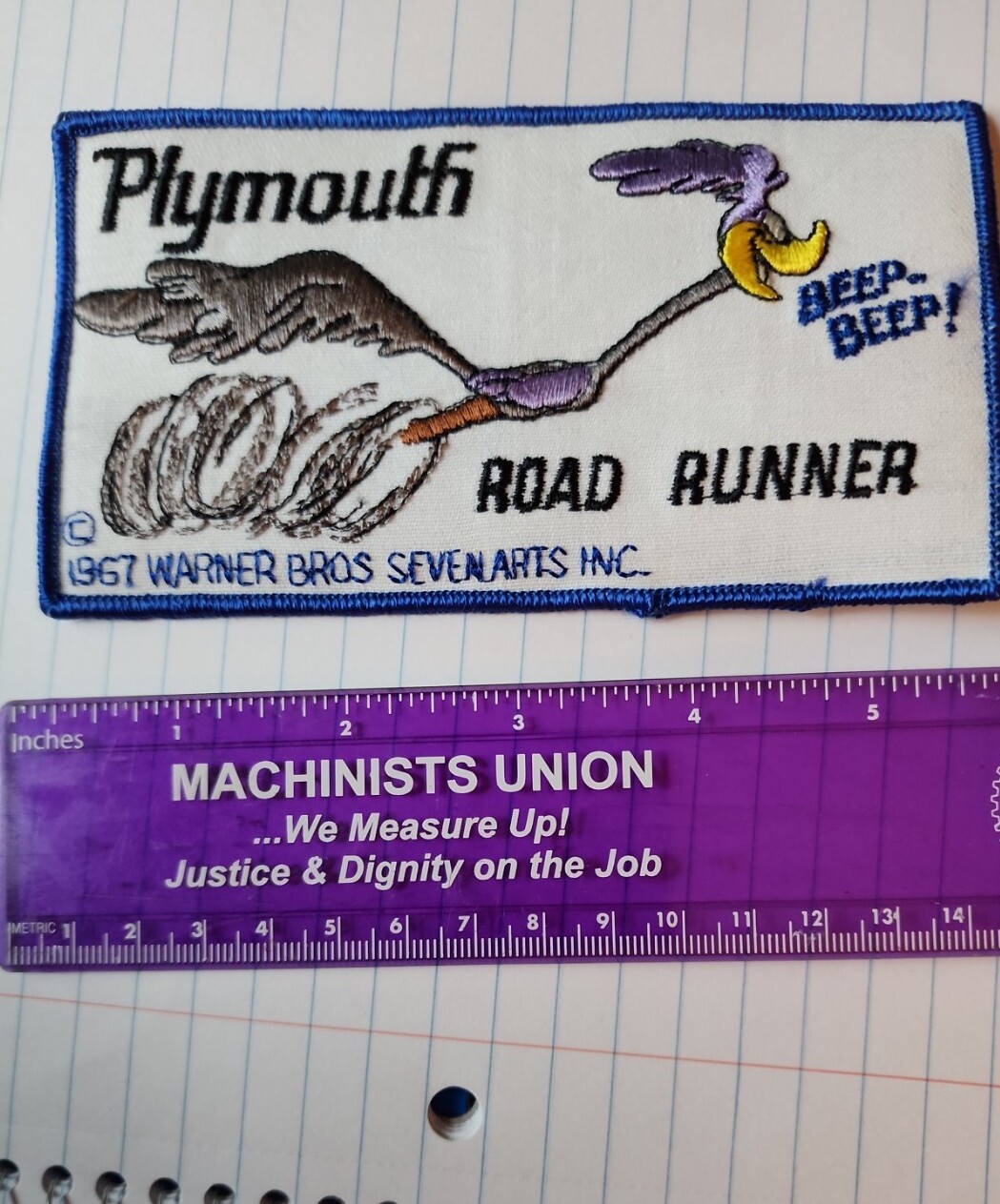 Vintage Plymouth Road Runner Patch | eBay