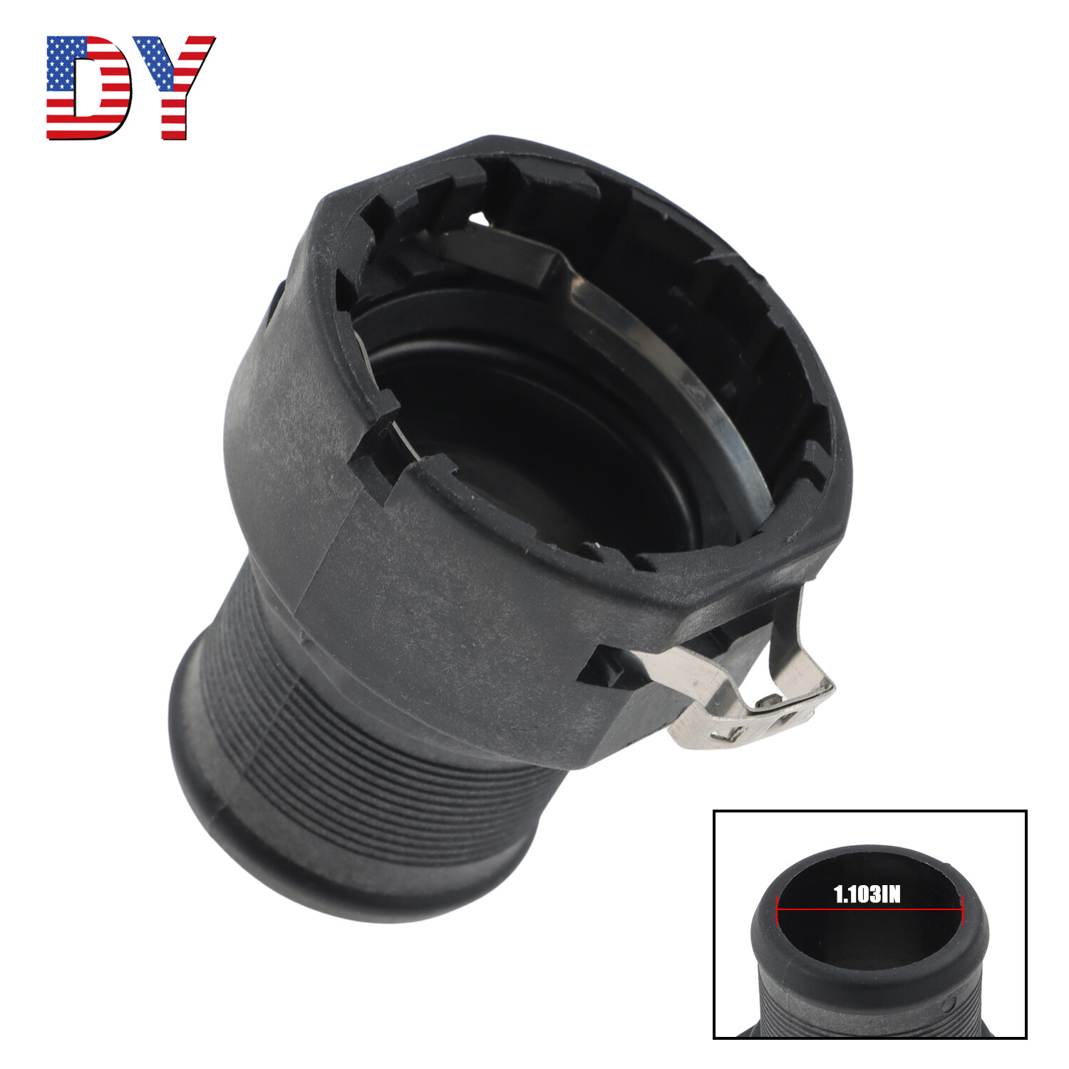 Lower Radiator Hose Connector for Kia Optima Sportage Hyundai Elantra ...