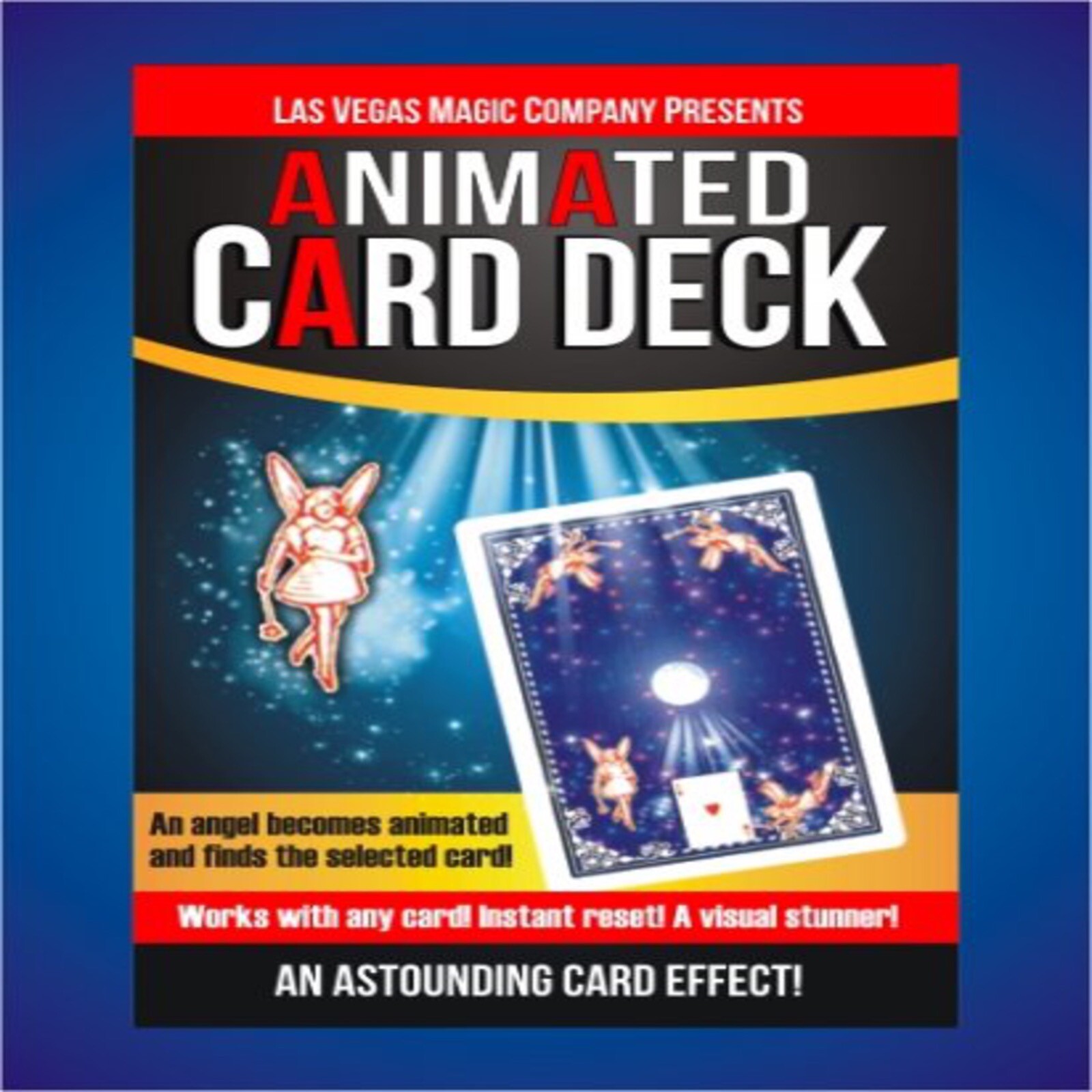 Animated Card Deck Magic Trick - Any Chosen Card Revealed - Really ...