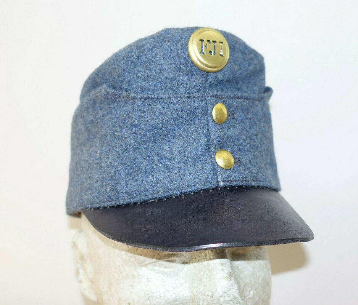 AUSTRIAN AUSTRO HUNGARIAN ARMY WW1 REPRO EARLY BLUEISH CAP HAT Sz62 (7 ...