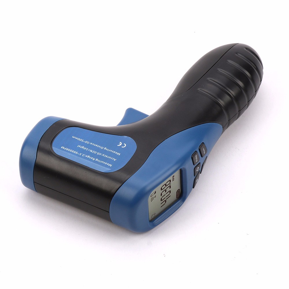 Digital Laser Photo Tachometer Gun Non-contact RPM Tach Tester Meter ...