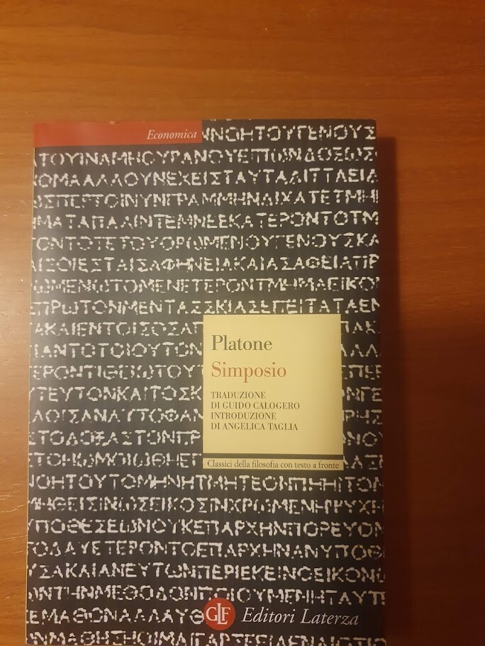 SIMPOSIO. Platone. Laterza. | eBay