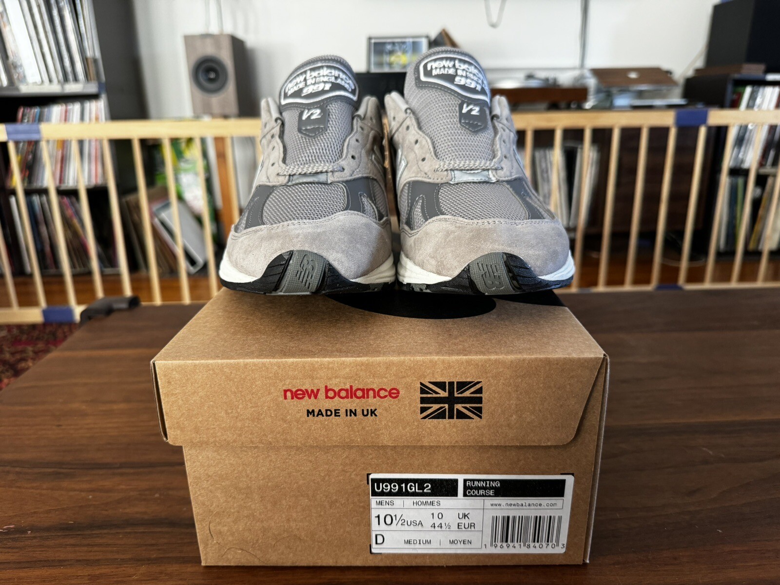 New Balance 991V2 U991Gl2 Size US 10.5 UK10 jjjjound 991 | eBay