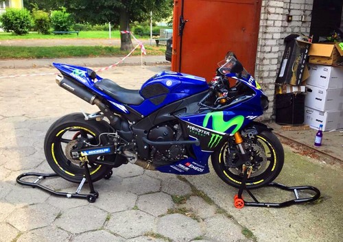 Yamaha YZF R1 2009-2014 crash cage engine guard crash bars stunt race ...