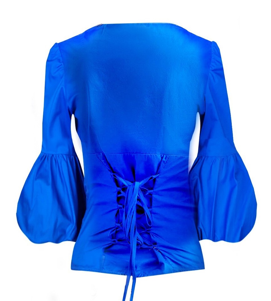 SALE! LUXURY GIFT! GORGEOUS! ANNE FONTAINE France Blouse top SZ 42-44 ...