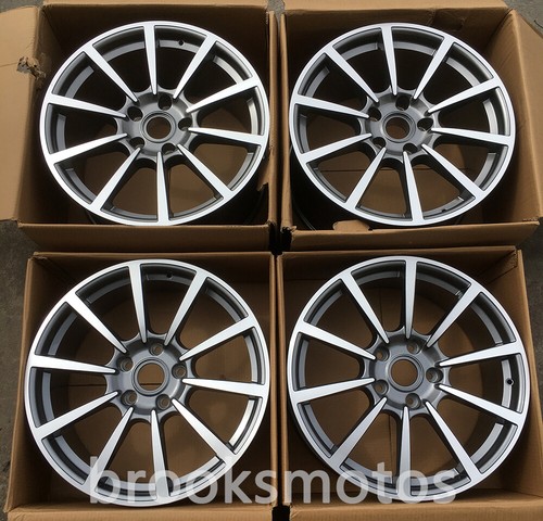 19" 10 SPOKE STYLE WHEELS RIMS FIT 2005-2013 PORSCHE CAYMAN 987 19X8.5 ...