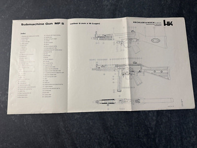 1973 MP5 foldout parts etc diagram (SP $40; BIN $120) | HKPRO Forums