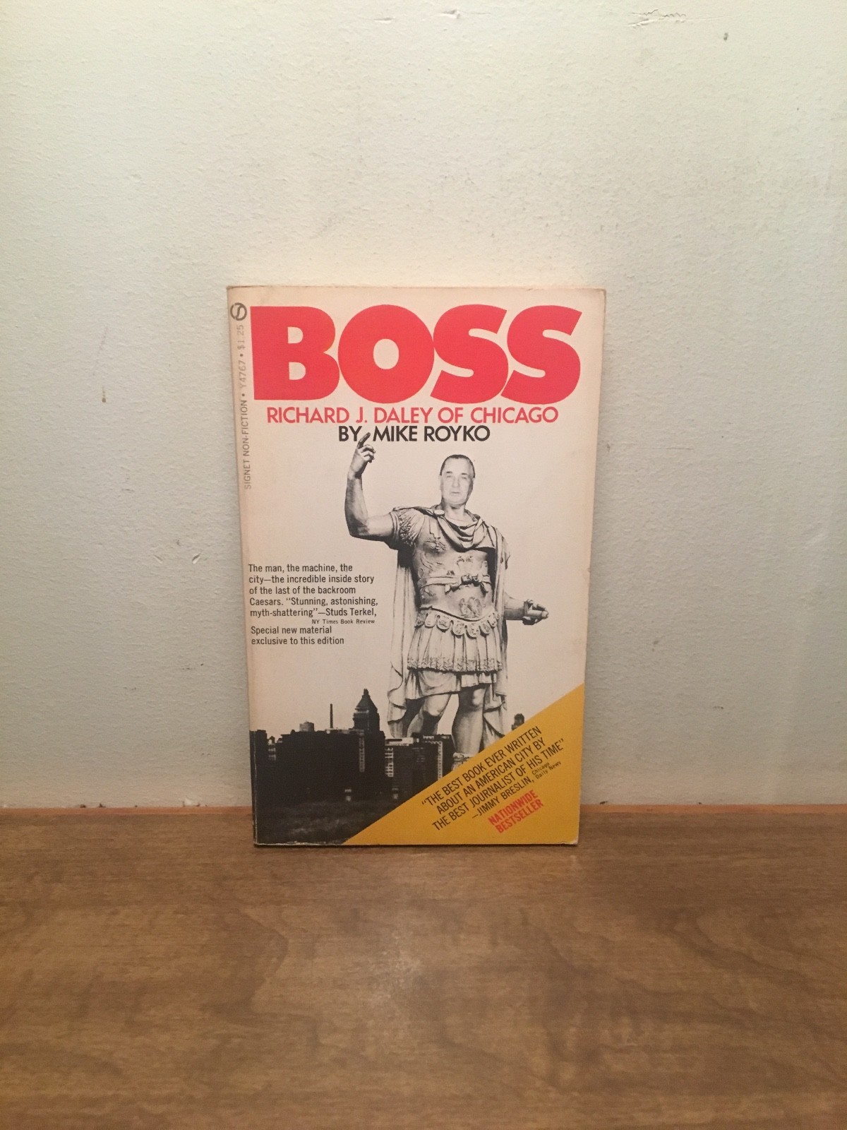 Boss : Richard J. Daley of Chicago by Mike Royko (1971, Paperback ...