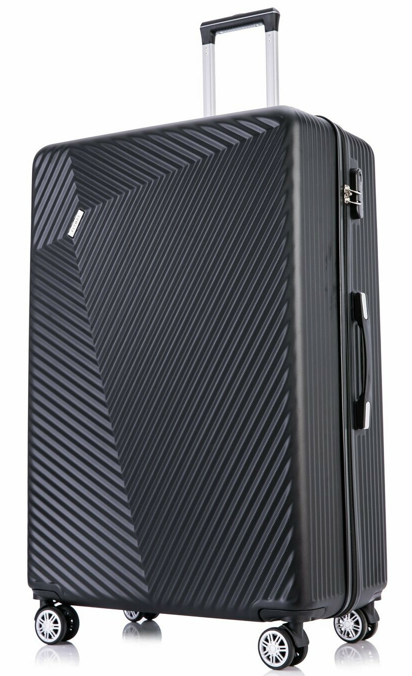 XL Large Suitcase 4 Wheel MEDIUM Lightweight ABS Hard Shell Luggage ...