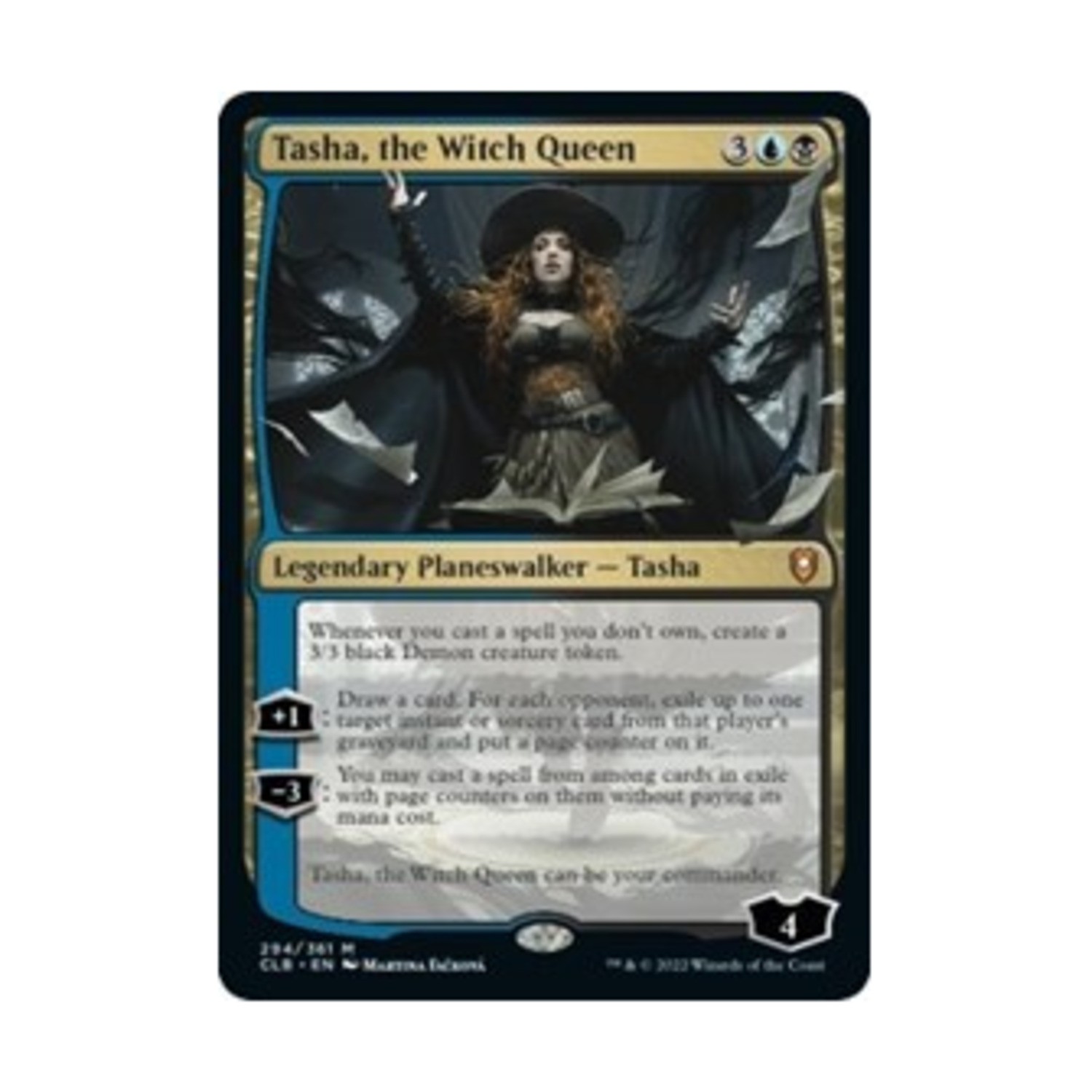 WOTC Commander Legends: Battle for Baldur's Gate Tasha Witch Queen (MR ...