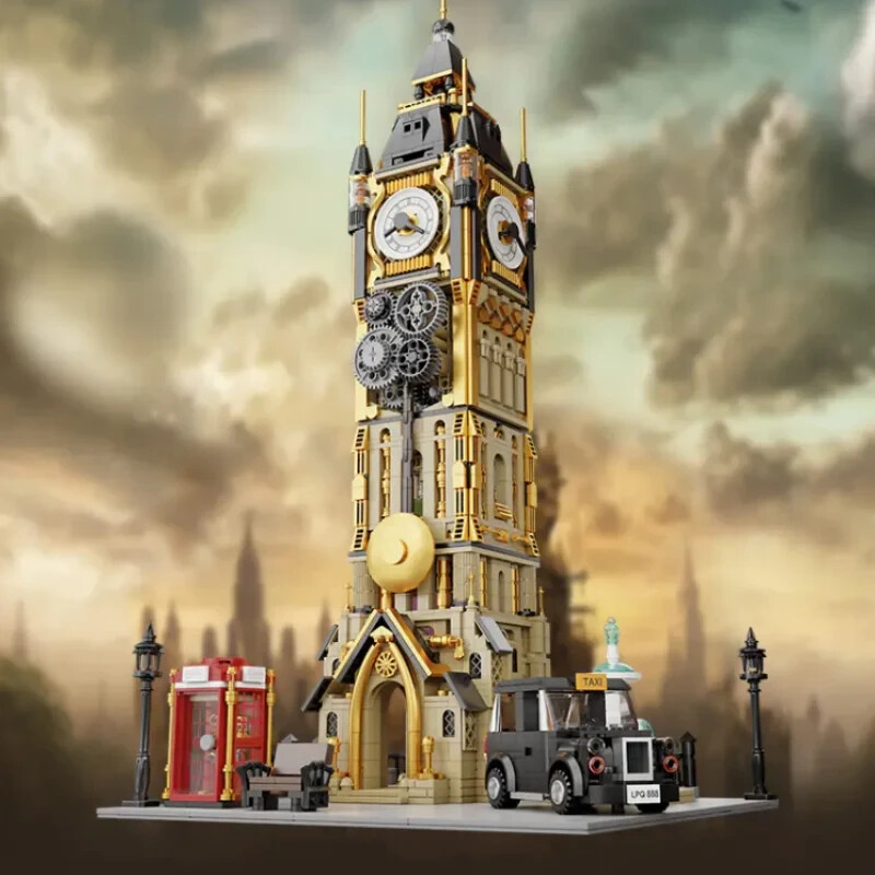 Steampunk Clock Tower