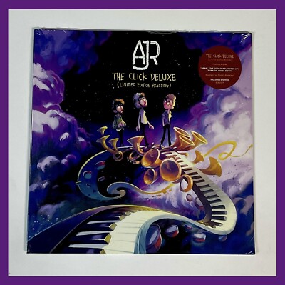 AJR – The Click Deluxe 2xLP On Limited Edition Ghostly Red Vinyl Rock ...