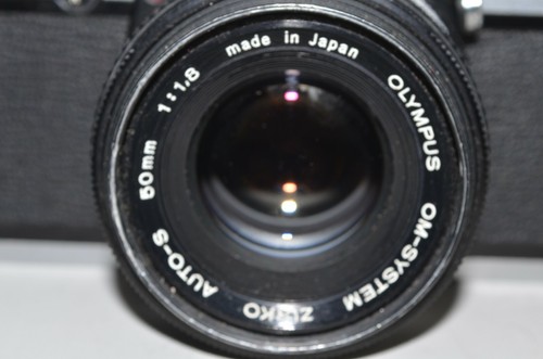 Olympus OMG Camera with F. Zuiko 50mm Lens Lot Not tested with film | eBay