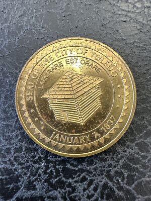 City Of Toledo Good Luck Token From Mayor Bill Ensign | eBay