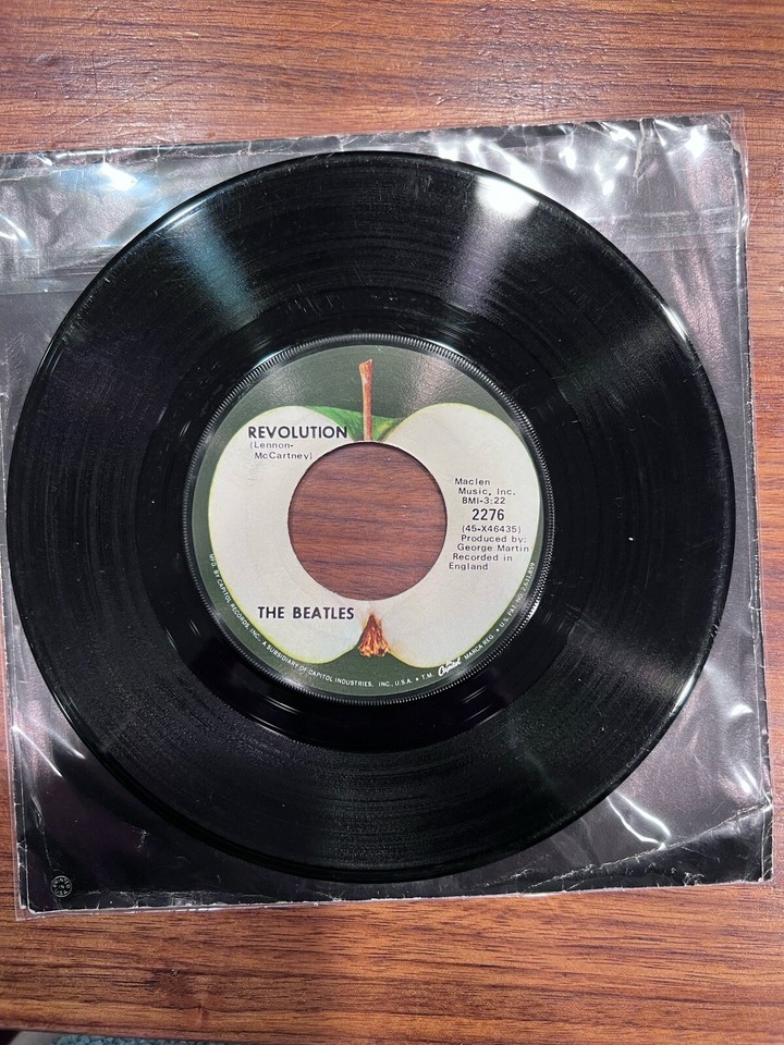 Rare / Beatles on Apple 45 / Hey Jude -Revolution - 1969 Original ...