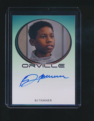 BJ TANNER 2018 THE ORVILLE AUTOGRAPH | eBay