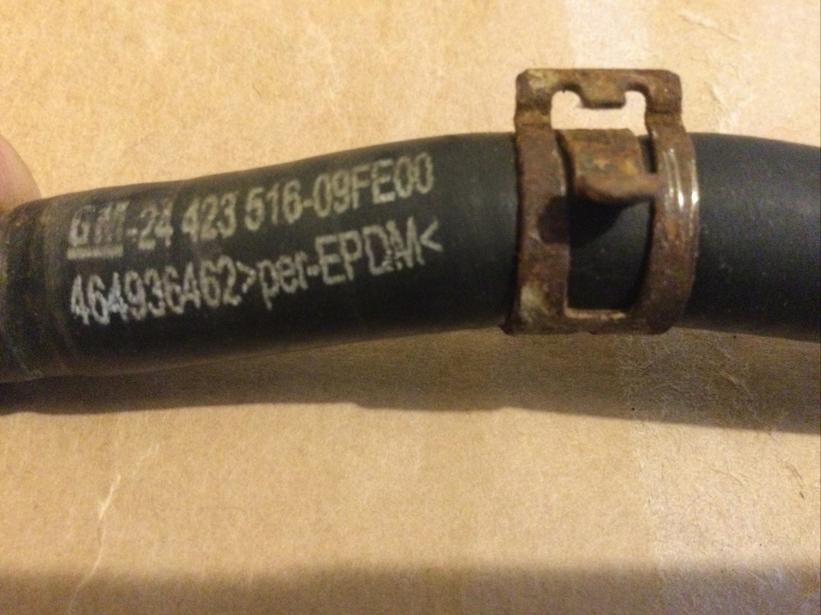 Vauxhall CORSA C 00-06 Throttle Body Hose Pipe 464936462 for sale ...